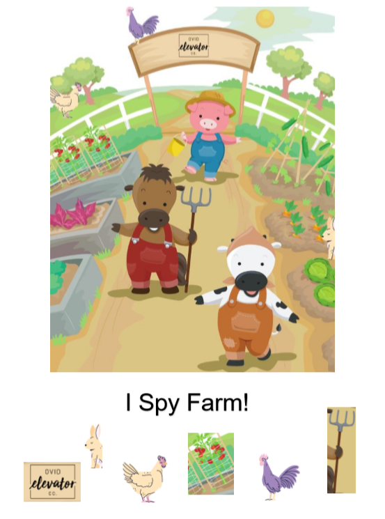 i spy farm animals – Ovid Elevator Co.